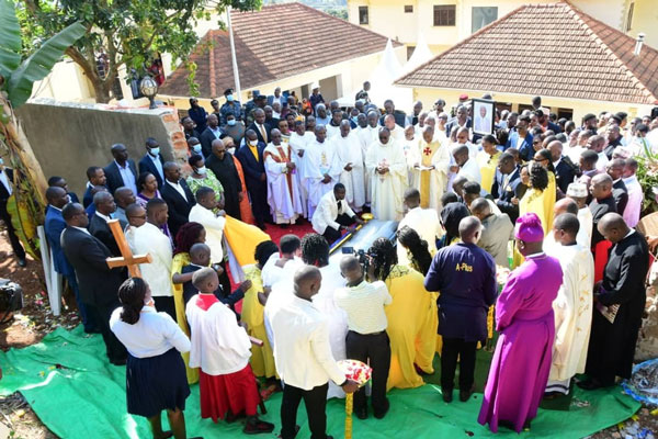 BUSINESSMAN APOLLO NYEGAMEHE LAID TO REST | Kabale Diocese Official Website